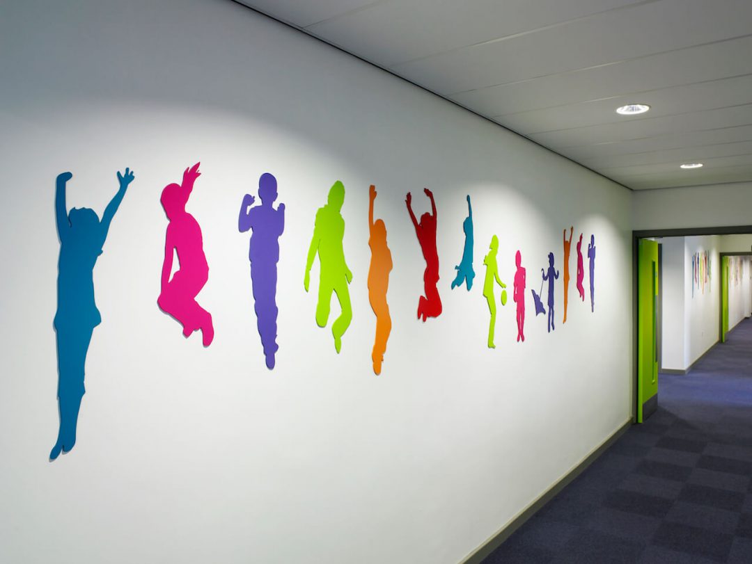 Milecastle Primary School - Picto Sign | Wayfinding and Signage