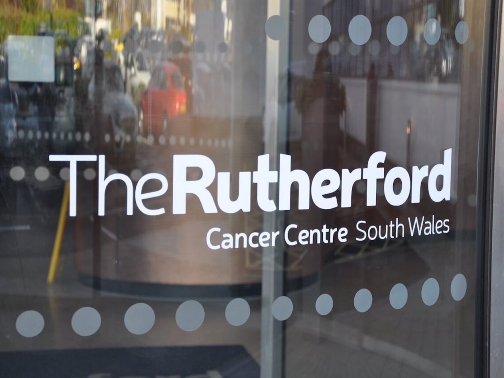Rutherford Cancer Centres - Picto Sign | Wayfinding and Signage