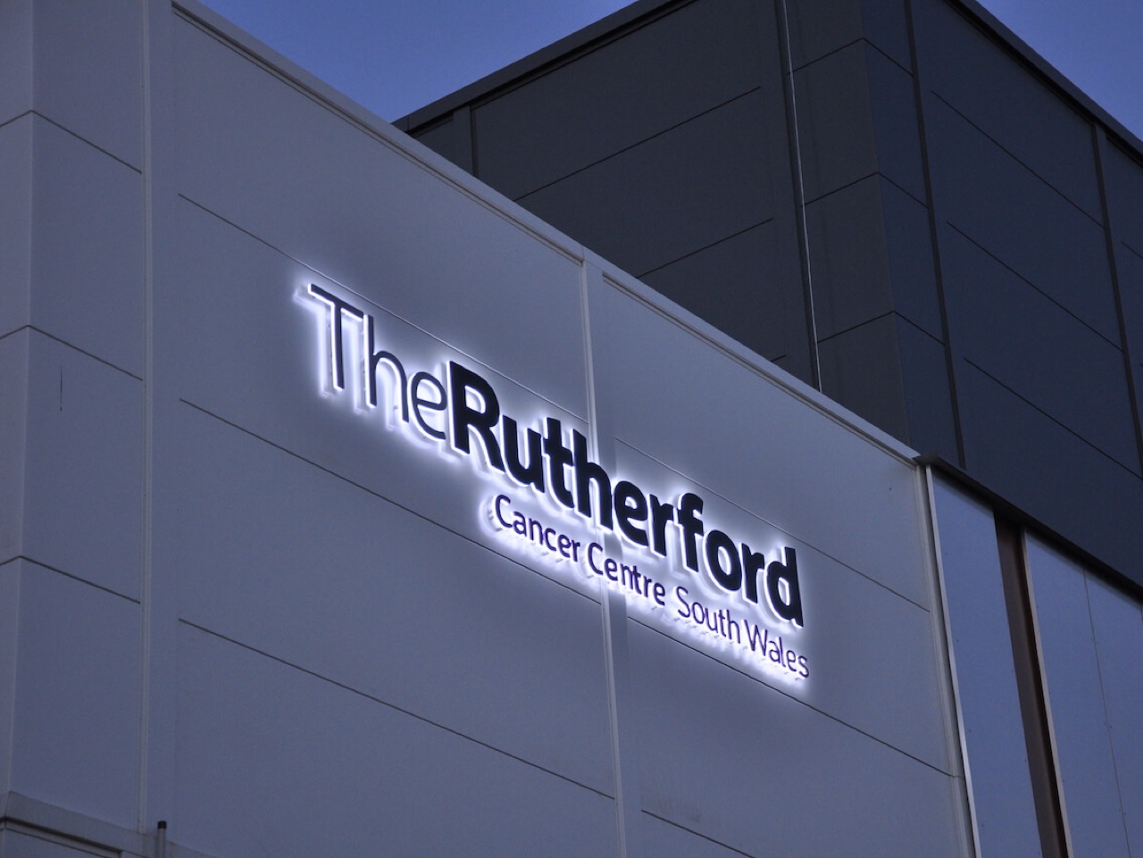 Rutherford Cancer Centres | Picto Sign | Wayfinding and Signage