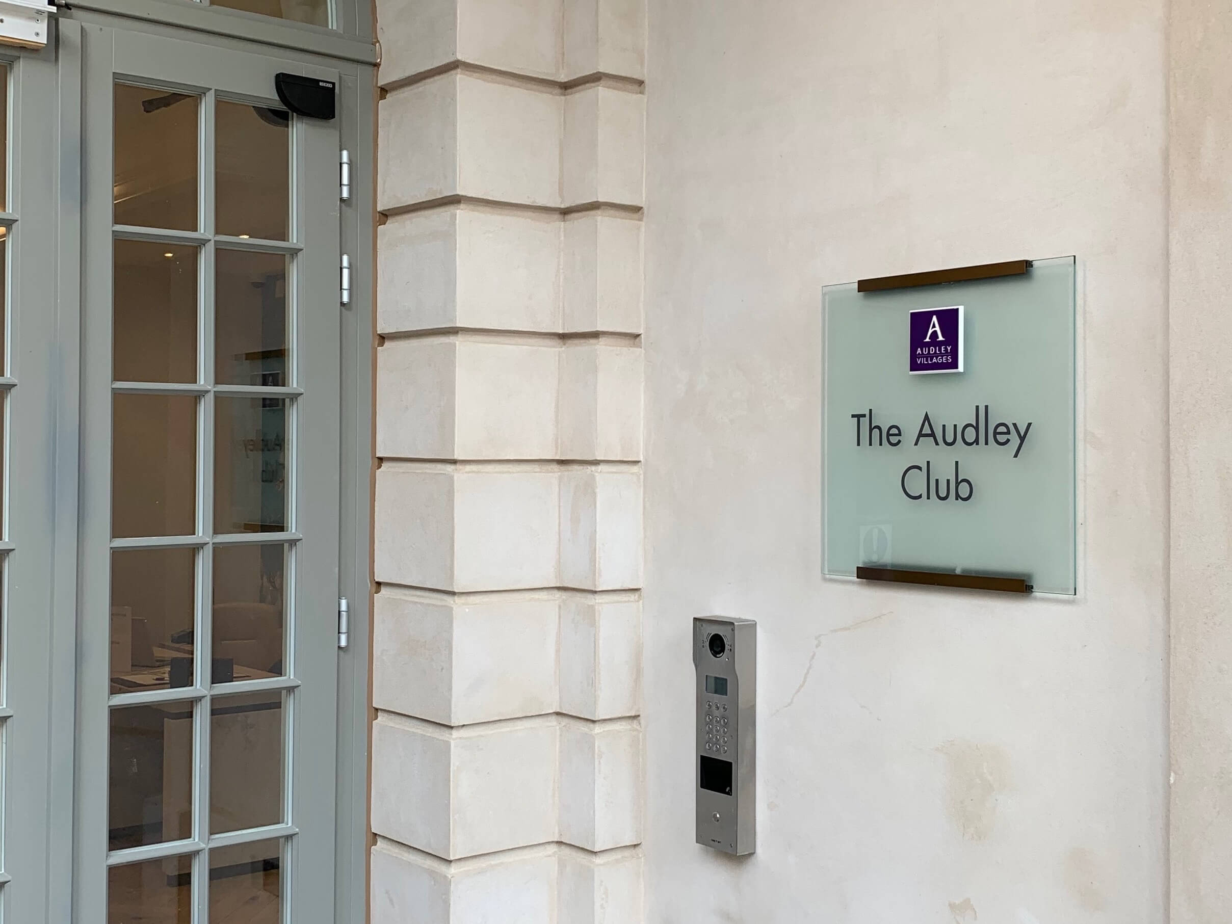 Audley Villages - Picto Sign | Wayfinding and Signage